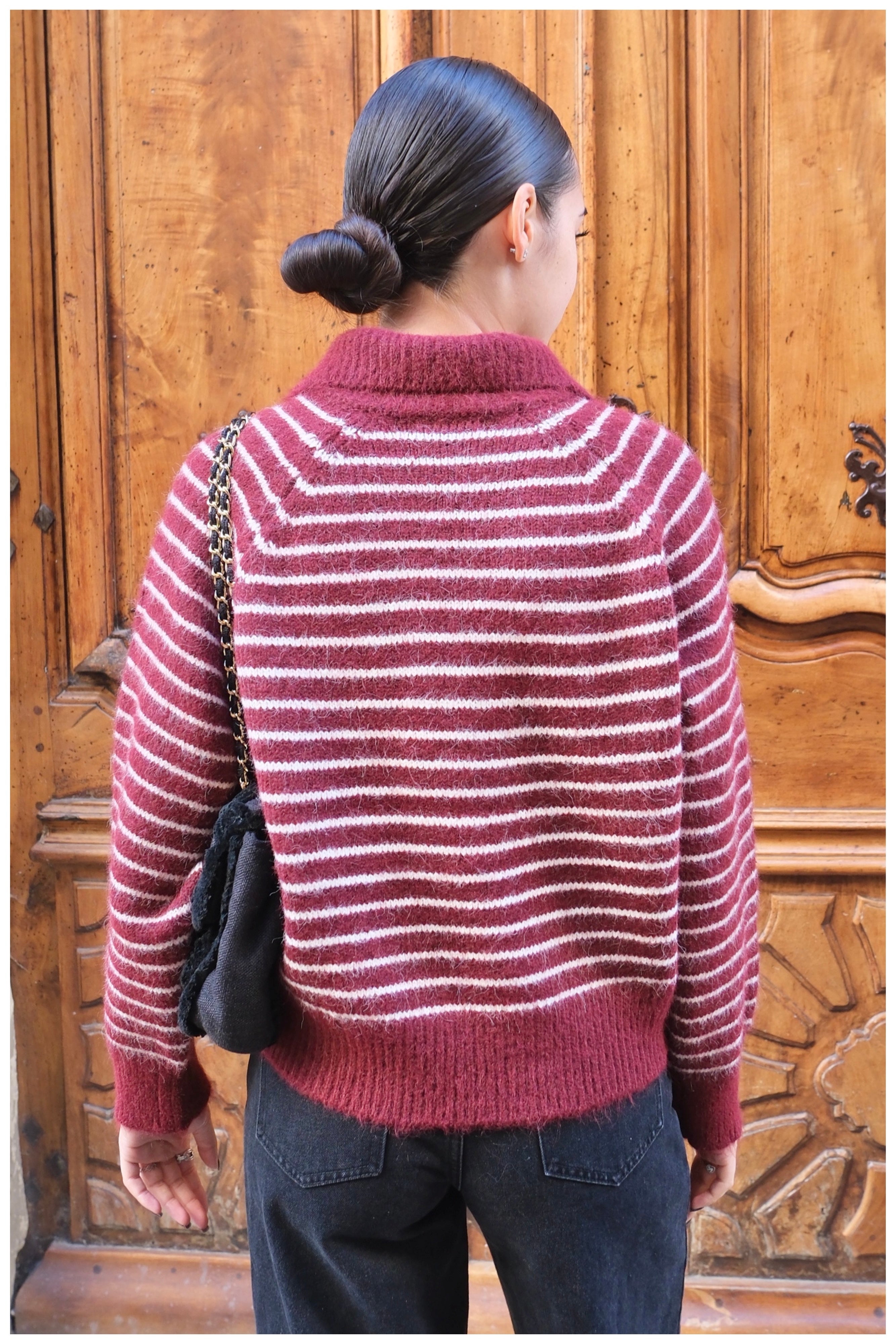 Gilet PAULINE - Bordeaux – BY MEA